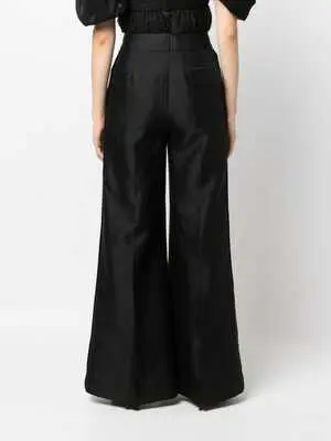 Zimmermann Wool-blend Wide-leg Trousers