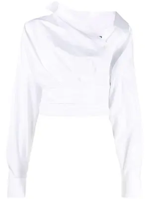 Alexander Wang Wrap Cotton Shirt