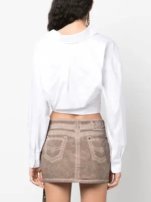 Alexander Wang Wrap Cotton Shirt