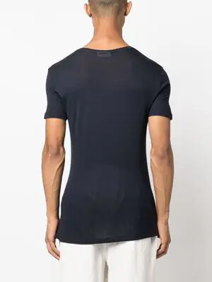 Orlebar Brown Ob-t Cotton-cashmere T-shirt - Blue