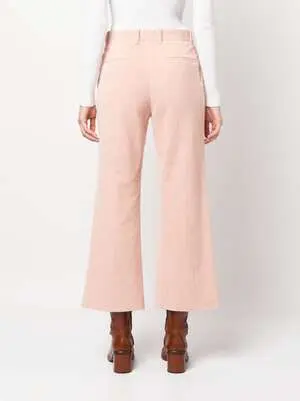 Chloé Cropped Corduroy Trousers