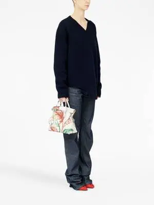 MAISON MARGIELA Mini 5ac Tapestry Shoulder Bag - Grey