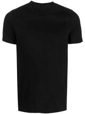 Rick Owens Short-sleeved Cotton T-shirt - Black