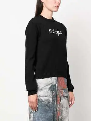 Gcds Intarsia-knit Jumper