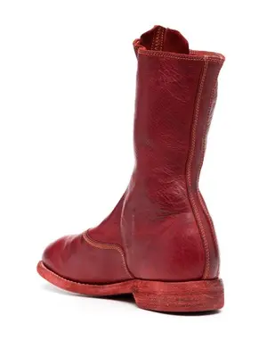 Guidi 310 Zip-up Boots - Red