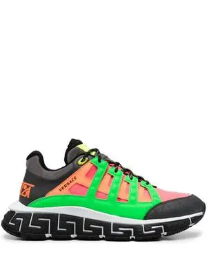 Versace Patchwork Sneakers For Men