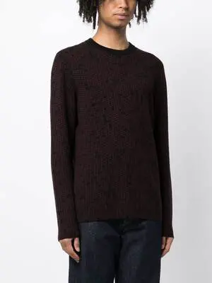 LANVIN Intarsia Knit Wool Jumper