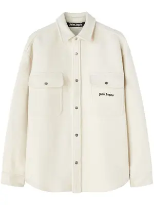 Palm Angels Shirt Jacket Outerwear For Men