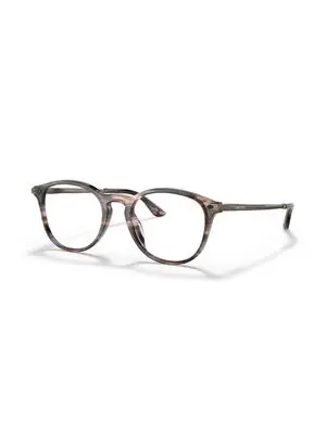 Giorgio Armani Panto Round-frame Glasses
