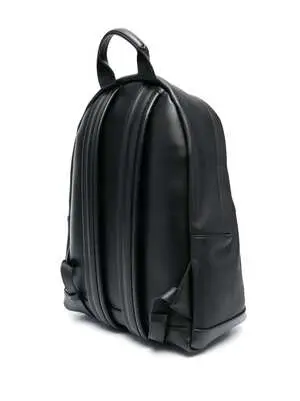 TOM FORD Zip-pocket Leather Backpack - Black