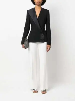 GENNY Single-breasted Blazer - Black