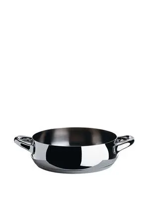 ALESSI Low Stainless Steel Casserole Pot