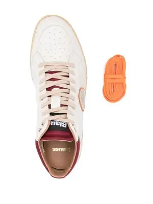 BLAUER. Logo-patch Lace-up Sneakers