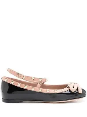 Valentino Garavani Glossed Flats For Women