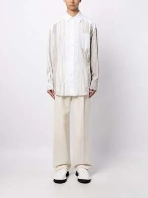 FENG CHEN WANG Striped Long-sleeve Shirt