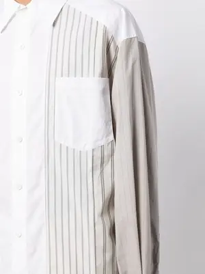 FENG CHEN WANG Striped Long-sleeve Shirt