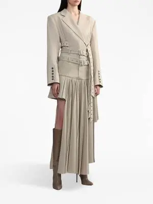 Rokh - Asymmetric-design Pleated Skirt