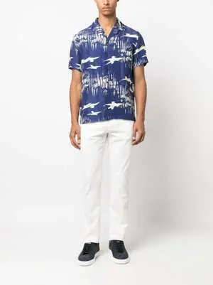 Orlebar Brown Hibbert Graphic-print Shirt