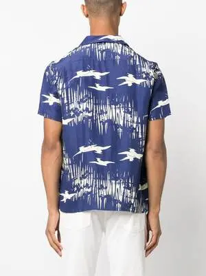 Orlebar Brown Hibbert Graphic-print Shirt