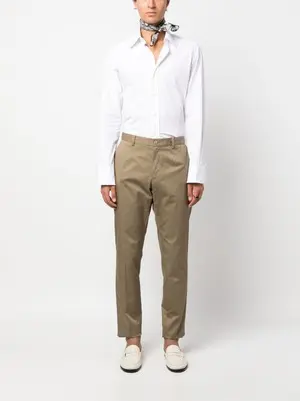 Dolce & Gabbana Linen Chinos - Green