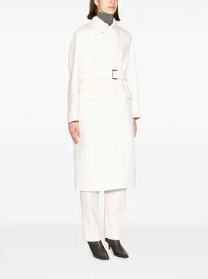 Brunello Cucinelli Single-breasted Belted Coat