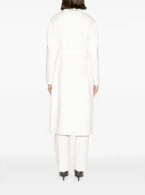 Brunello Cucinelli Single-breasted Belted Coat