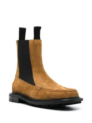 TOGA VIRILIS Stud-embellished Suede Boots