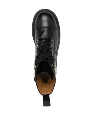 TOGA VIRILIS Lace-up Ankle Leather Boots