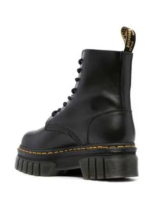 Dr. Martens Audrick 8-eye Lux Boots - Black
