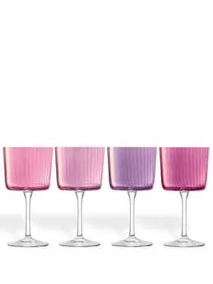 LSA INTERNATIONAL Gems Wine Glasses - Pink
