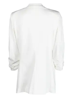 Dkny V-neck Long-sleeve Blazer