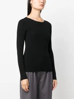 Emporio Armani Seamless Ribbed-knit Jumper