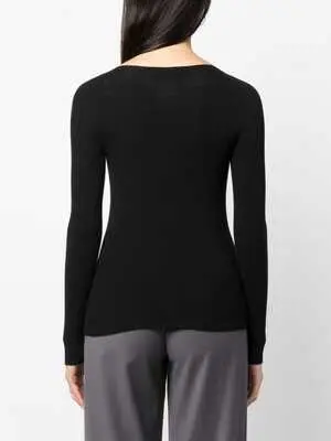 Emporio Armani Seamless Ribbed-knit Jumper