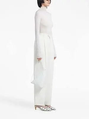 Marni Tailored Straight-leg Trousers - White
