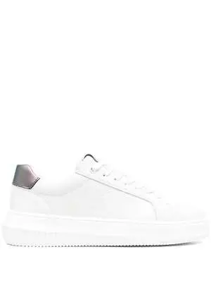 Calvin Klein Iridescent-effect Low-top Sneakers