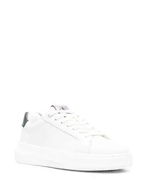 Calvin Klein Iridescent-effect Low-top Sneakers
