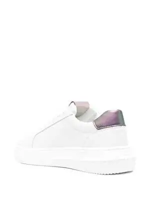 Calvin Klein Iridescent-effect Low-top Sneakers
