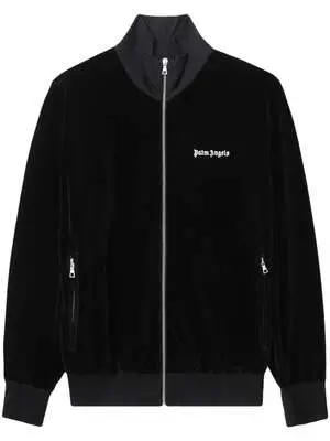 Palm Angels Logo-print Track Jacket - Black