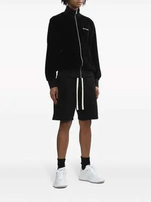 Palm Angels Logo-print Track Jacket - Black