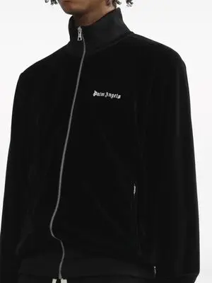 Palm Angels Logo-print Track Jacket - Black