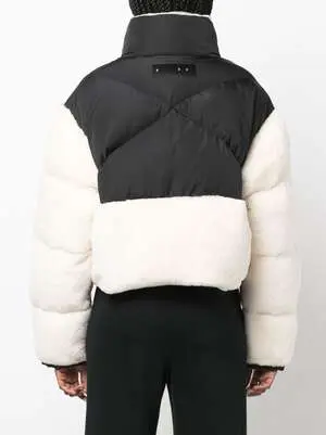 SHOREDITCH SKI CLUB Maya Shearling Puffer Jacket