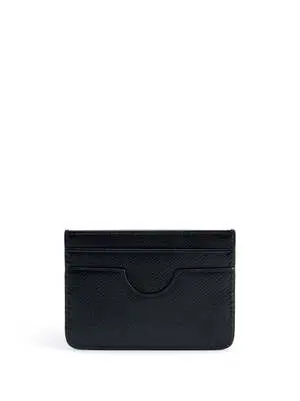 AMI Paris Logo-plaque Leather Cardholder