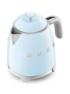 SMEG Mini Stainless Steel Kettle - Blue