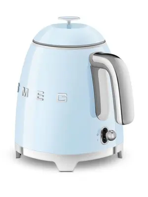 SMEG Mini Stainless Steel Kettle - Blue