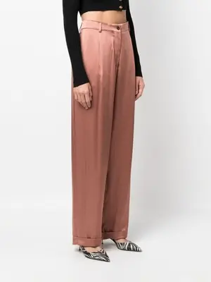 TOM FORD Wide-leg Satin Trousers