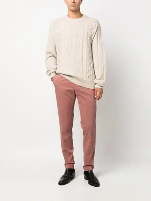 Boglioli Cable-knit Cashmere Jumper