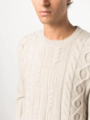 Boglioli Cable-knit Cashmere Jumper
