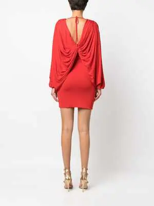 Giuseppe Di Morabito Flower Detail Mini Dress - Red