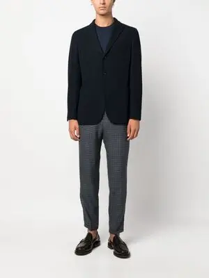 Boglioli Single-breasted Knitted Blazer