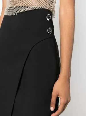 GENNY High-waisted A-line Mini Skirt